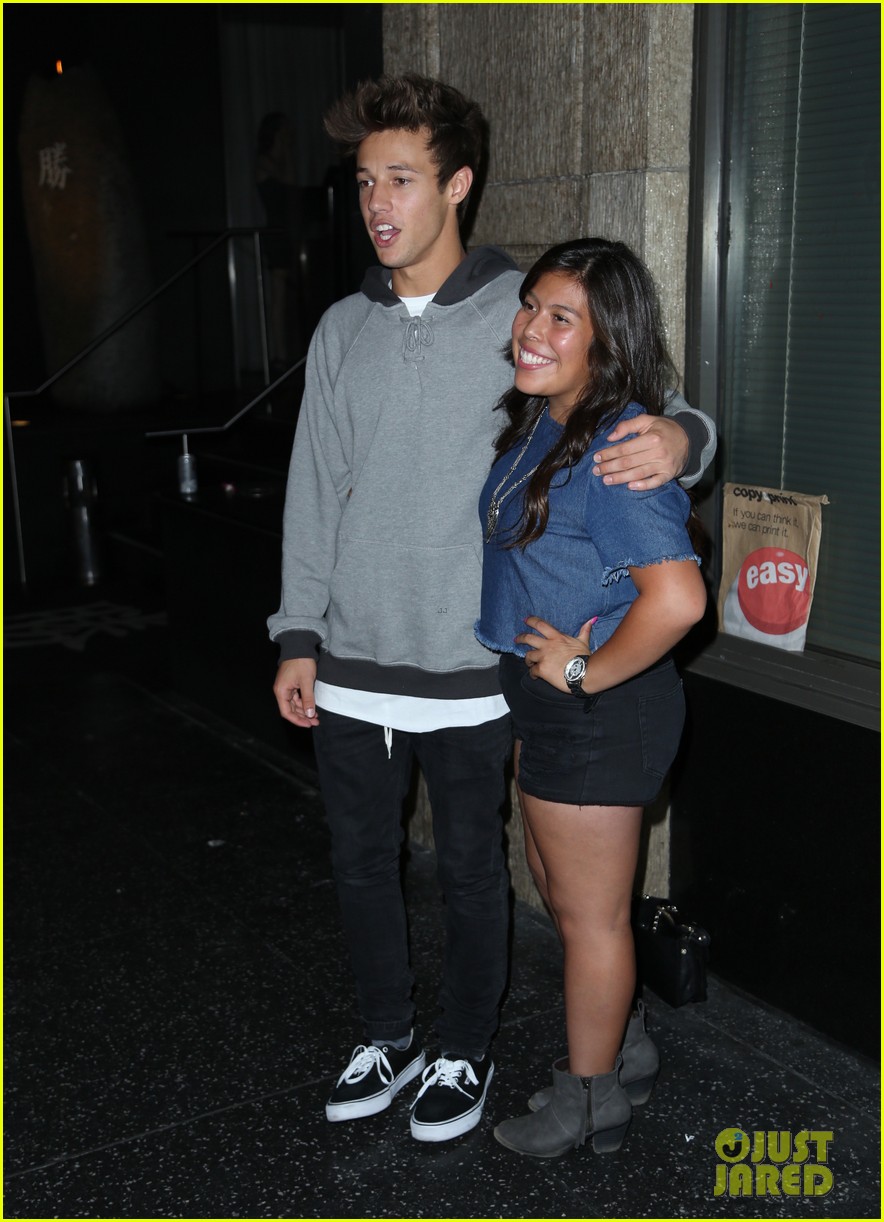 Full Sized Photo of cameron dallas gives fan piggyback ride 07 ...