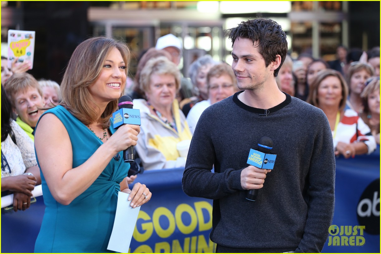 Dylan O'Brien Looks Extra Adorable at 'GMA' While Promoting 'The Scorch ...