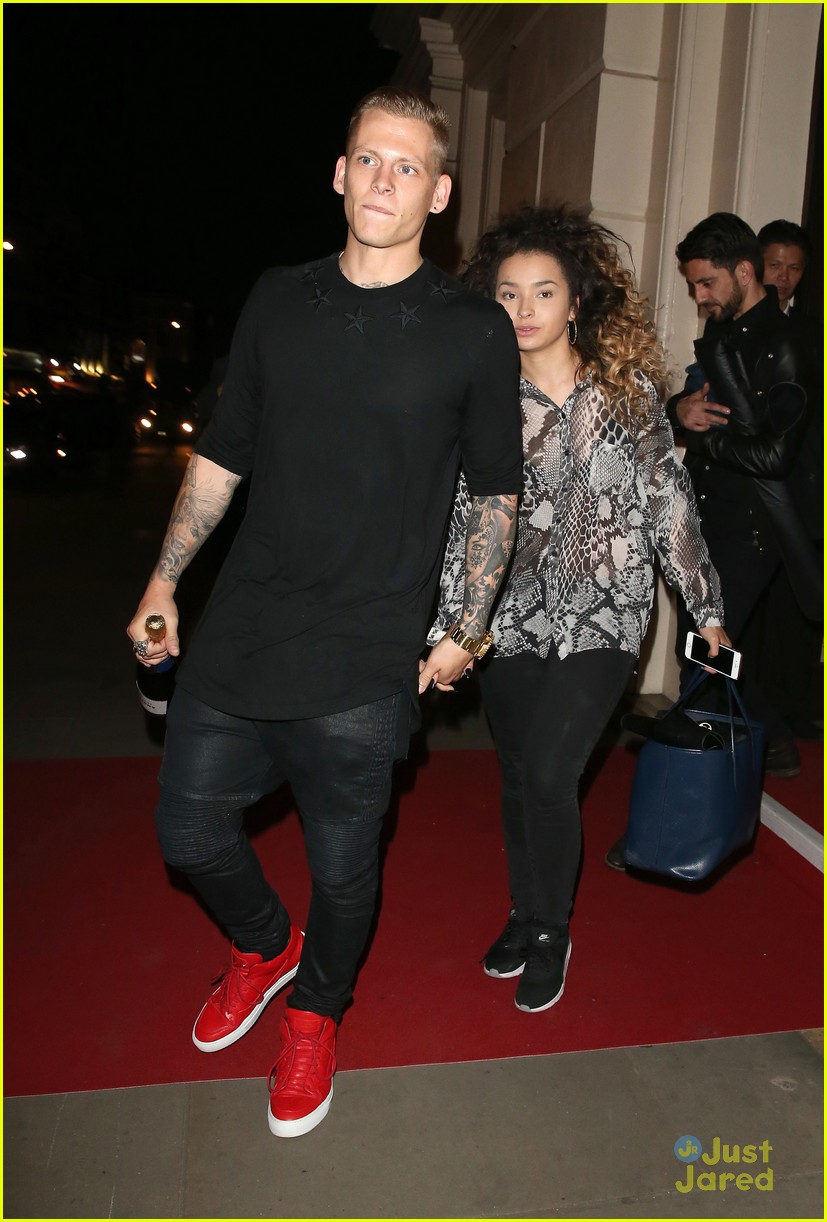 Ella Eyre & Rixton's Lewis Morgan Hold Hands After Team GB Ball | Photo ...