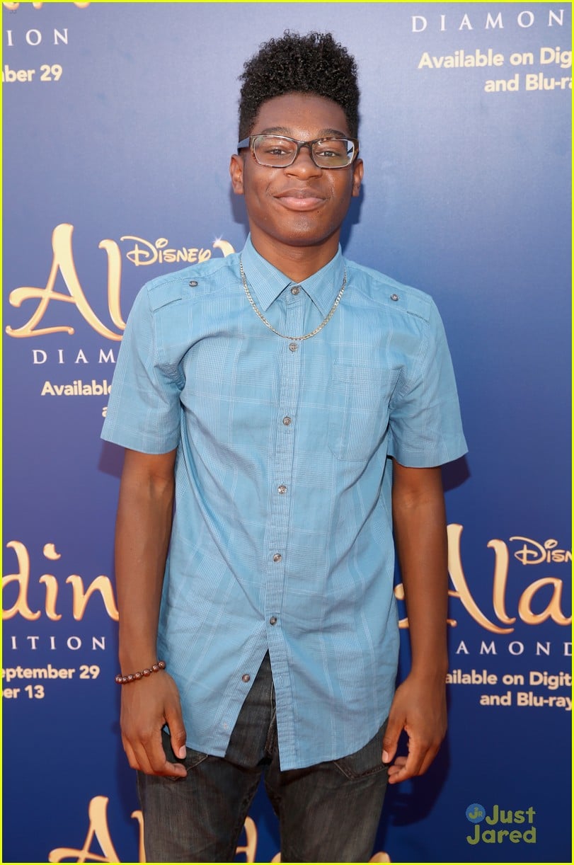 Joey Bragg & Audrey Whitby Couple Up For 'Aladdin' Special Screening ...