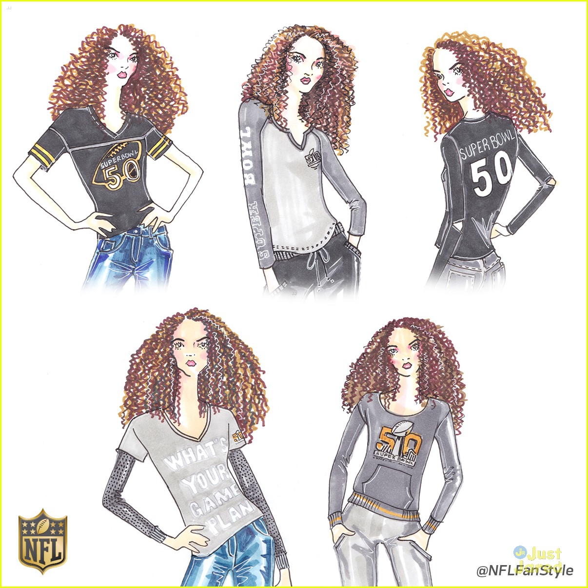 Full Sized Photo of madison pettis nfl style super bowl designs 12 ...