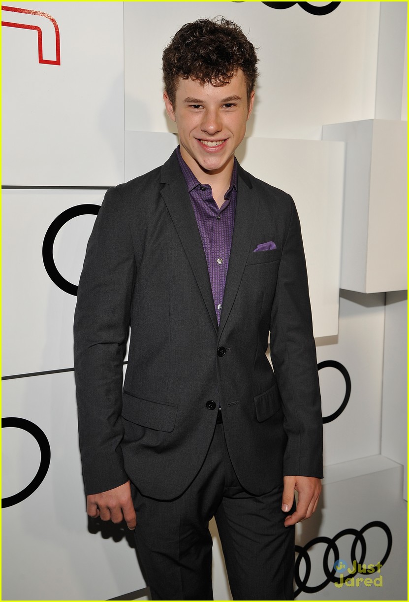 Nolan Gould & Kat Graham Celebrate 2015 Emmy Awards With Audi | Photo ...