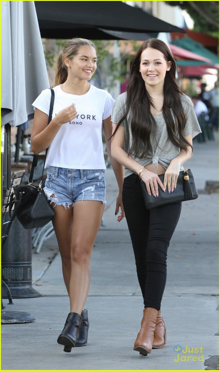 Kelli Berglund & Paris Berelc Go Shopping After 'Lab Rats: Elite Force ...