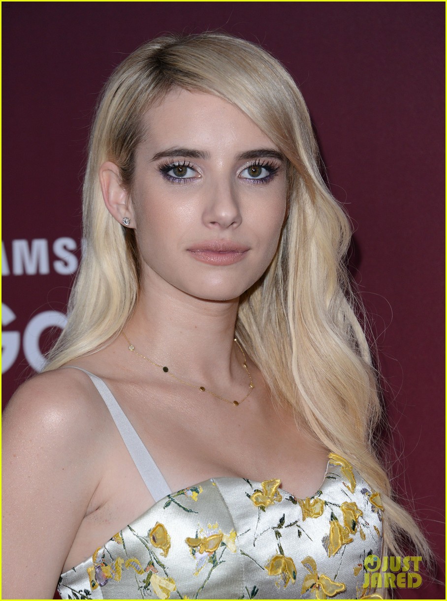 Emma Roberts Reunites With Evan Peters at the 'Scream Queens' Premiere ...