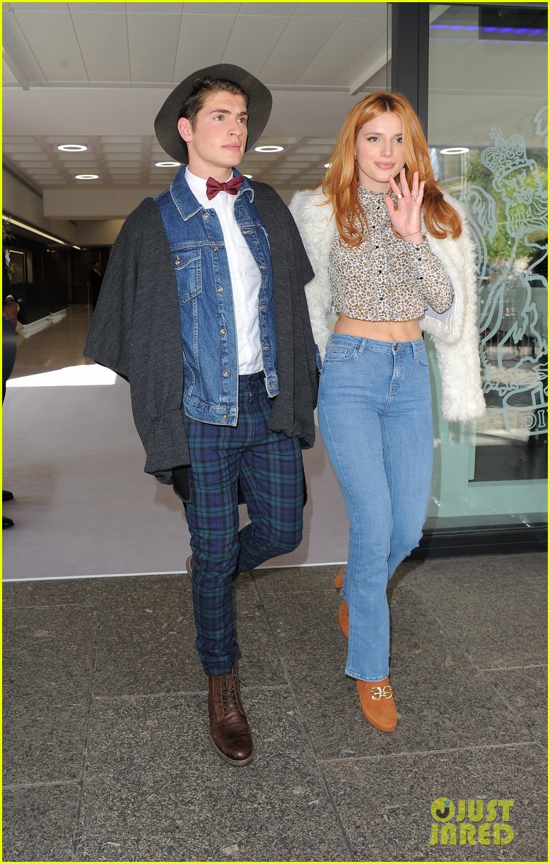 Bella Thorne & Gregg Sulkin Are A Chic Couple at Topshop's London ...