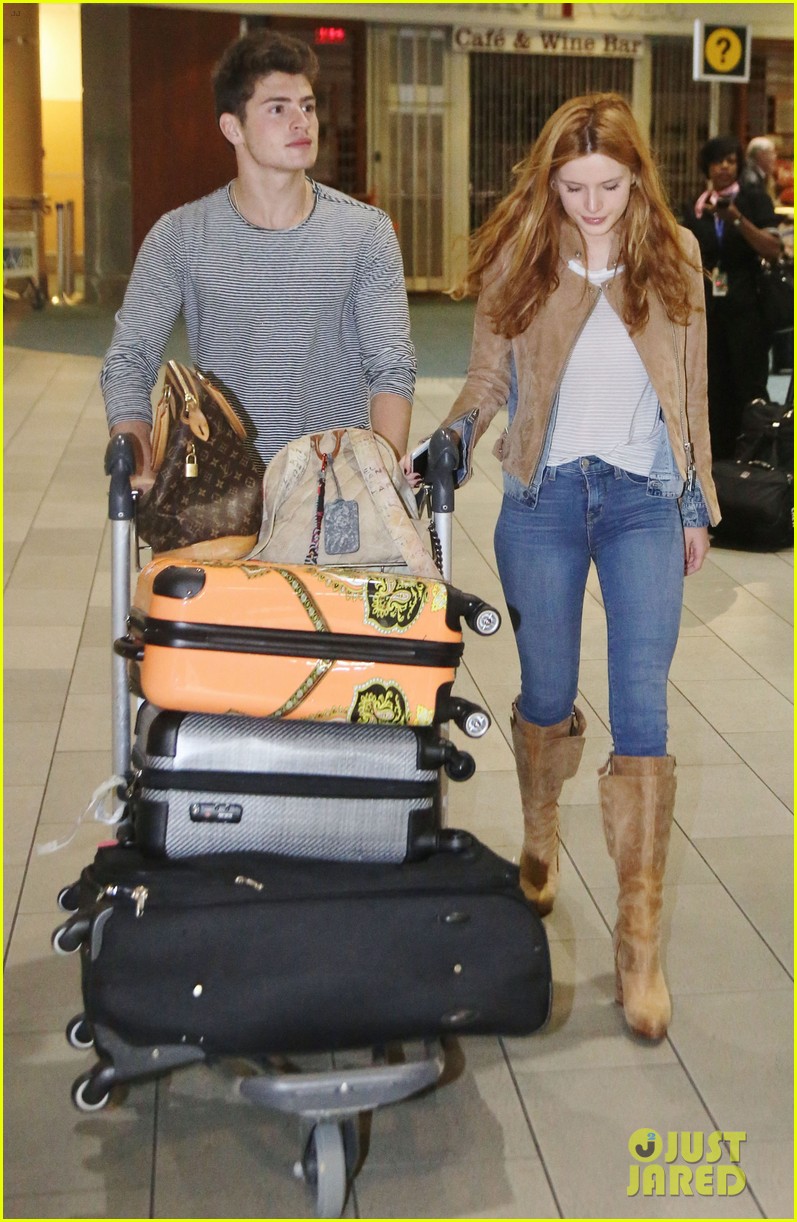 Bella Thorne & Gregg Sulkin Arrive Back in Vancouver After Her Birthday ...