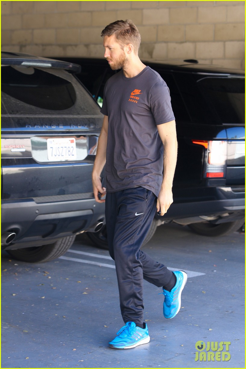 Calvin Harris Hits the Gym as Taylor Swift Tours the World | Photo ...