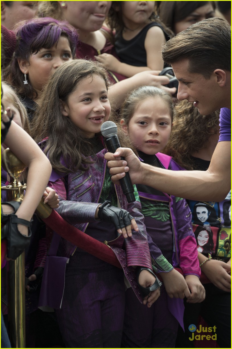 Dove Cameron & Sofia Carson Take Over Downtown Disney For 'Descendants ...