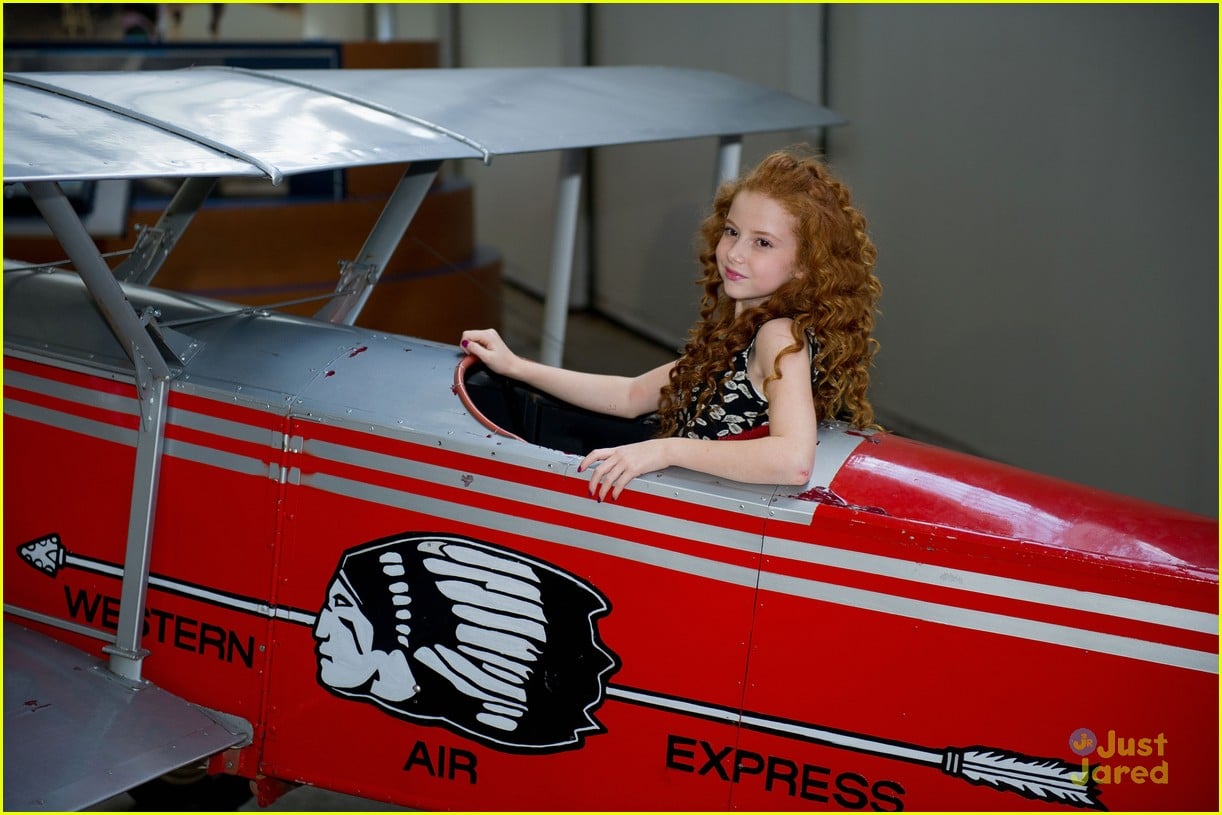 Full Sized Photo of francesca capaldi peanuts movie snoopy delta event ...