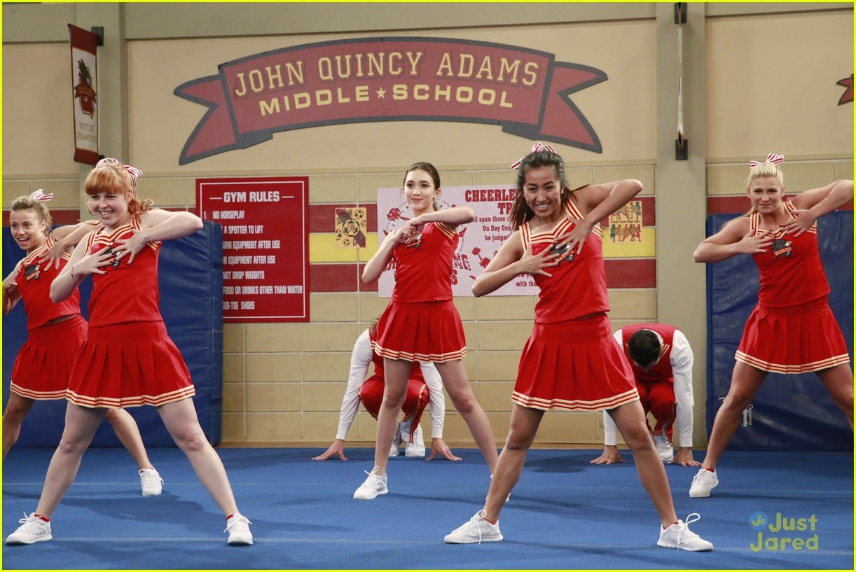 Full Sized Photo of riley try out cheer team girl meets world stills 06 ...