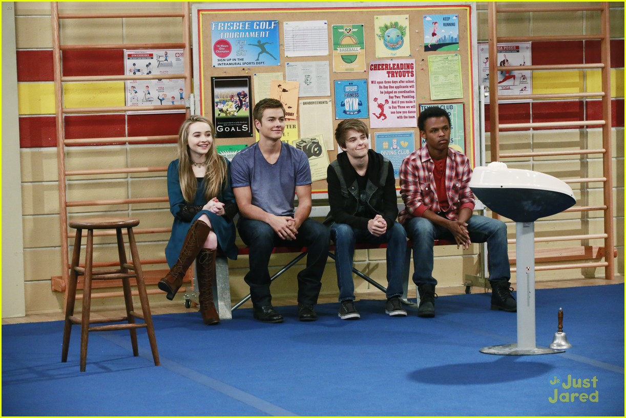 Full Sized Photo of riley try out cheer team girl meets world stills 23 ...