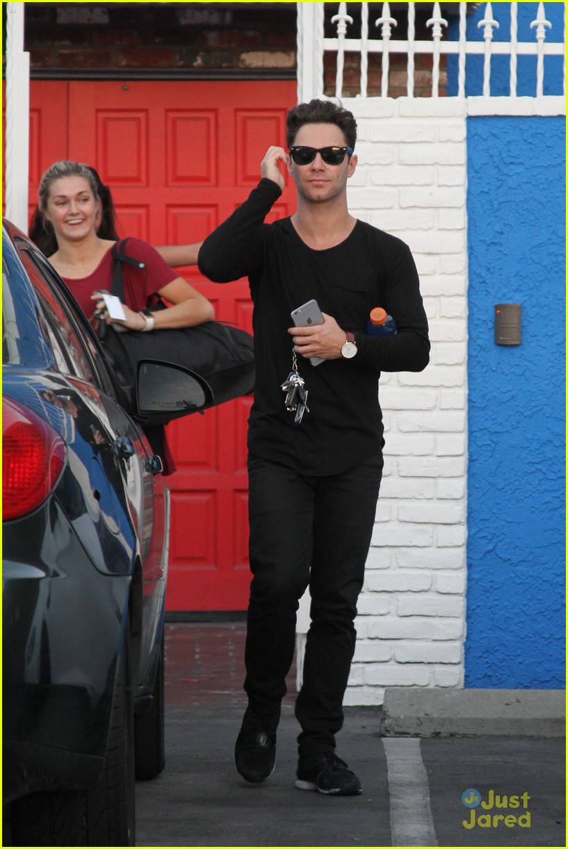 Lindsay Arnold Gets Visit From Husband Sam Cusick At DWTS Studio ...