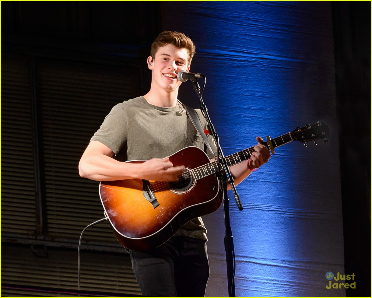 Shawn Mendes Plays Pop Up Show On Top of Radio City's Marquee For ...
