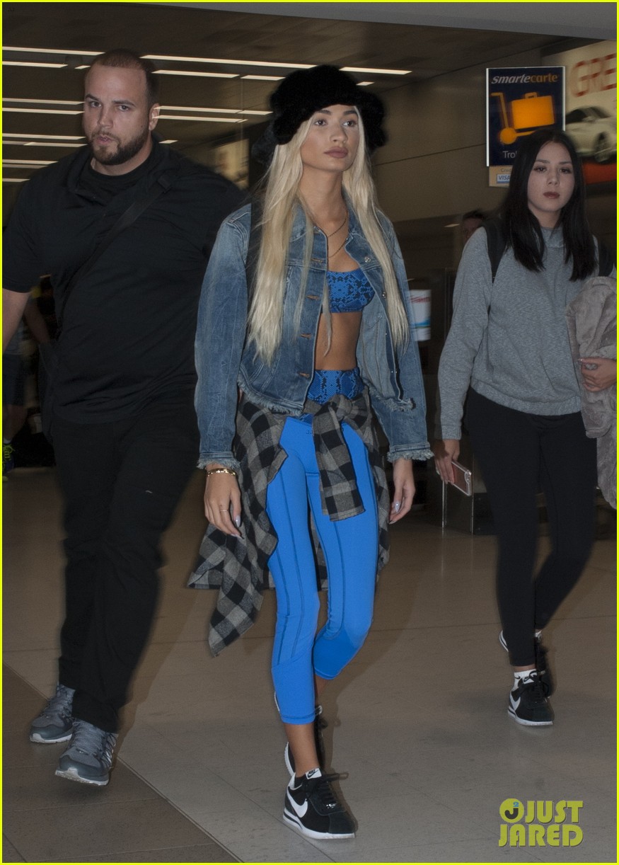 Austin Mahone & Pia Mia Arrive For Sydney's Jason DeRulo Concert ...