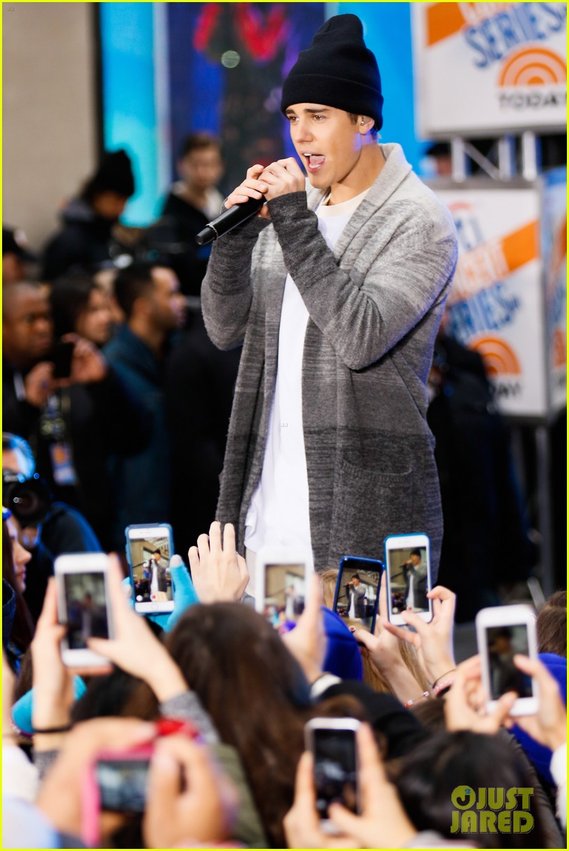 Justin Bieber's 'Today' Show Performance Videos - Watch Now! | Photo ...