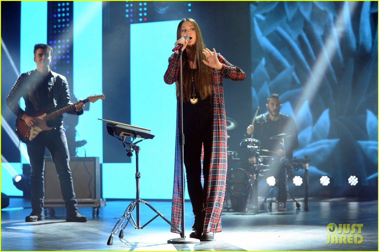 Full Sized Photo of jasmine thompson covers florence machine never let ...