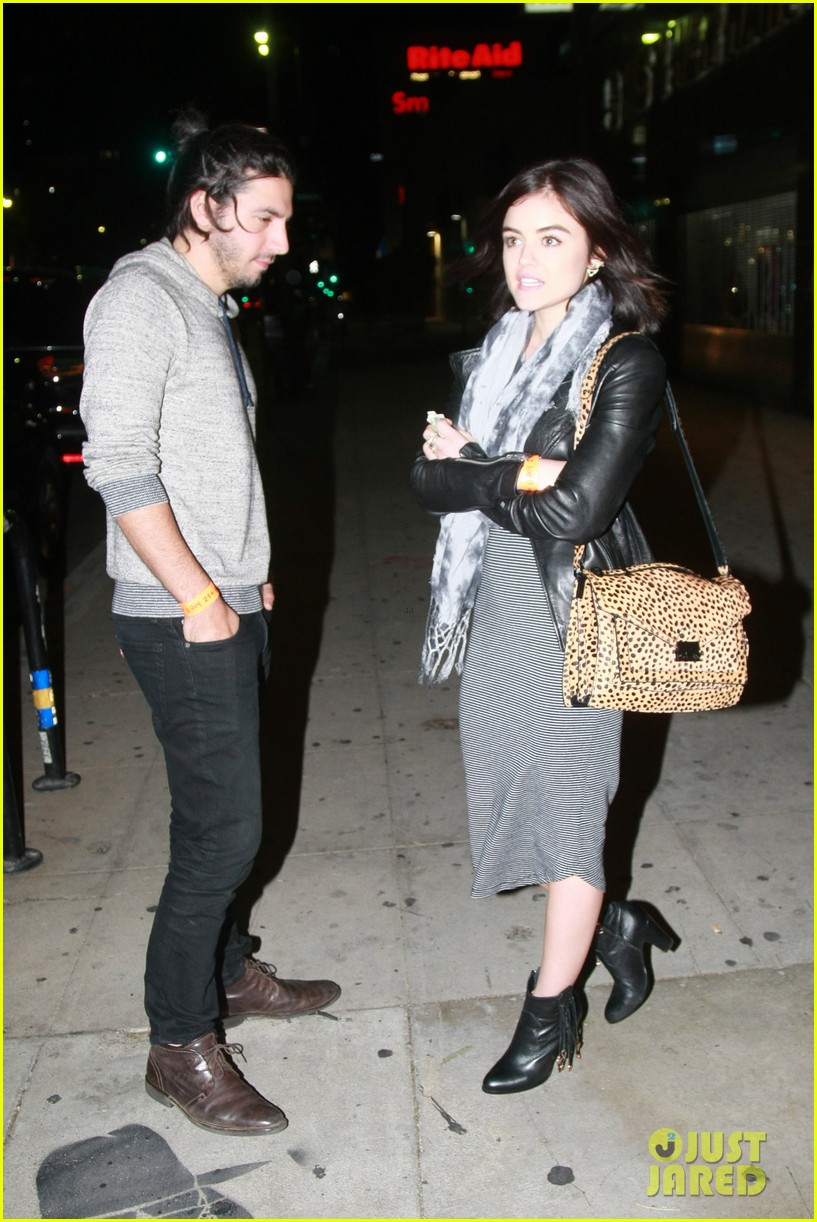 Lucy Hale & Boyfriend Anthony Kalabretta Have Date Night at Chris ...