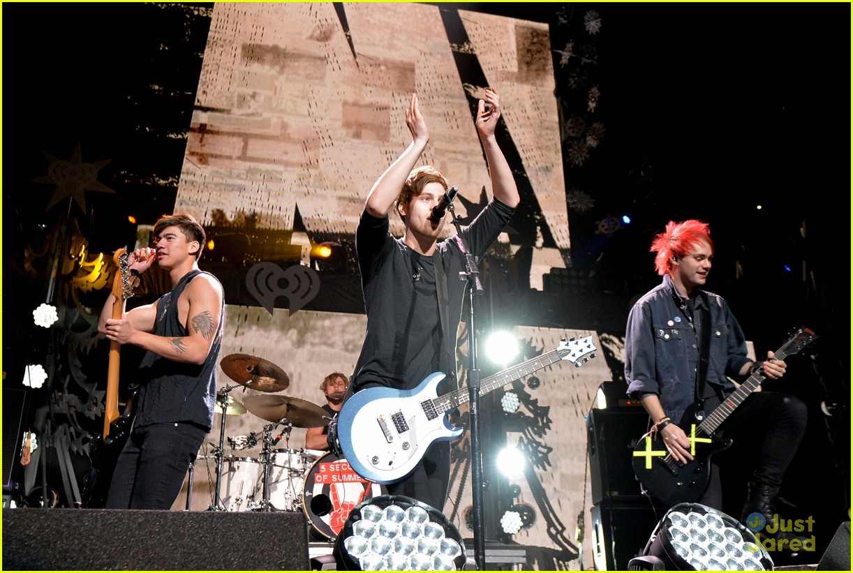 One Direction & 5 Seconds of Summer Get The Party Started At Jingle ...