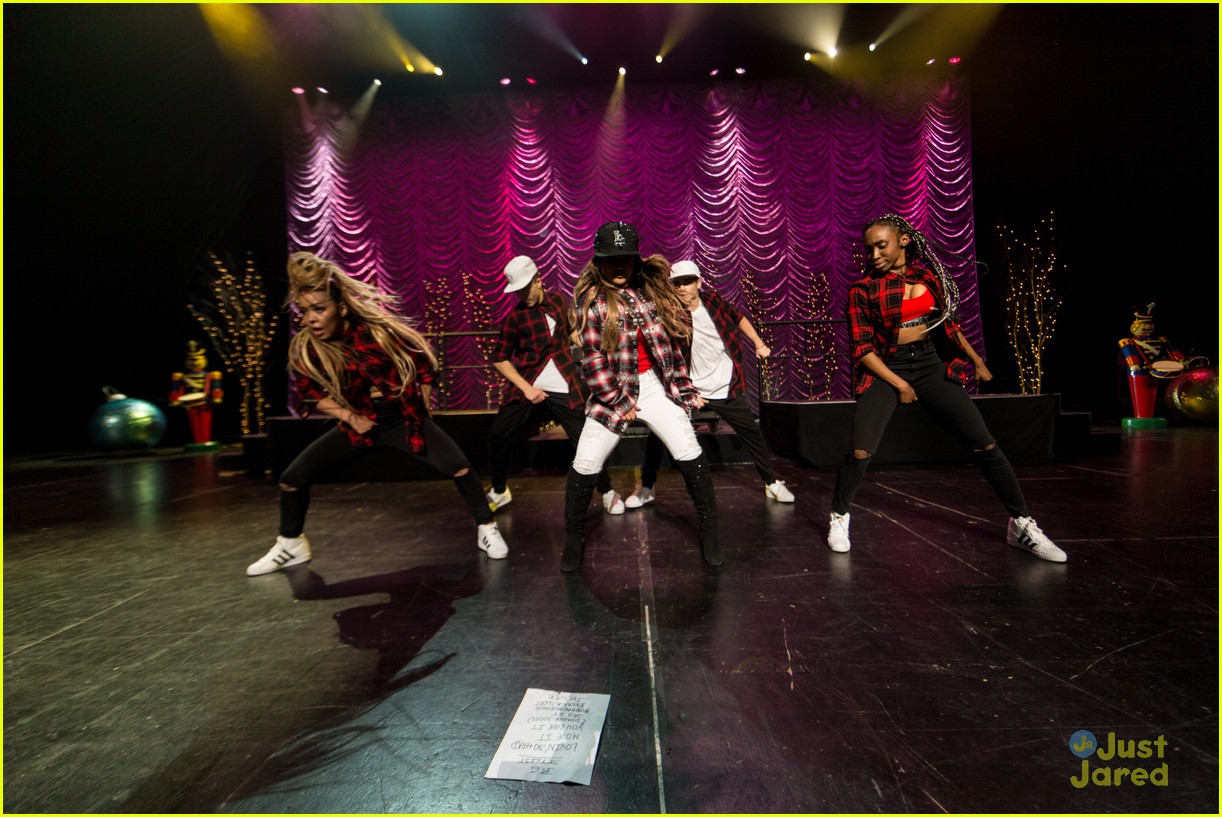 Becky G Adopts Jake Miller Into The Family at Rock The Red Kettle ...