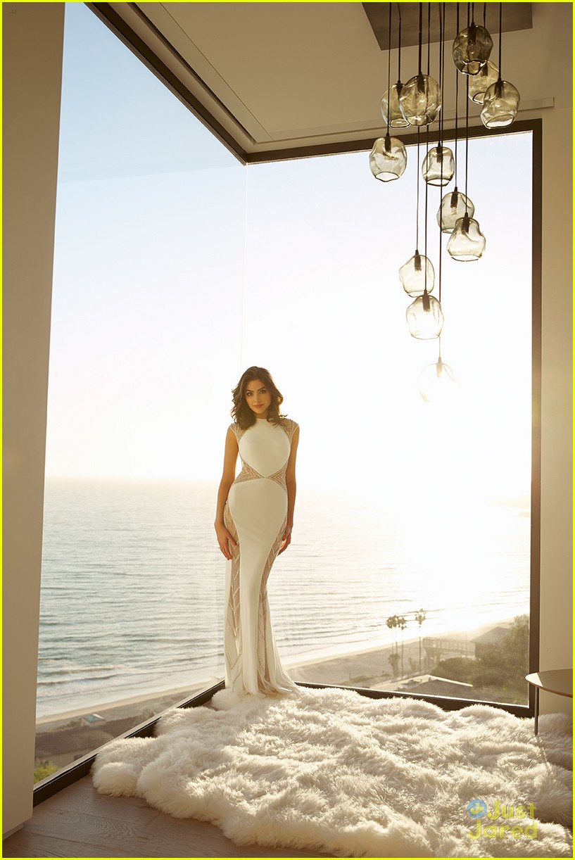 Olivia Culpo Becomes A Picture Perfect Prom Queen for Madison James ...