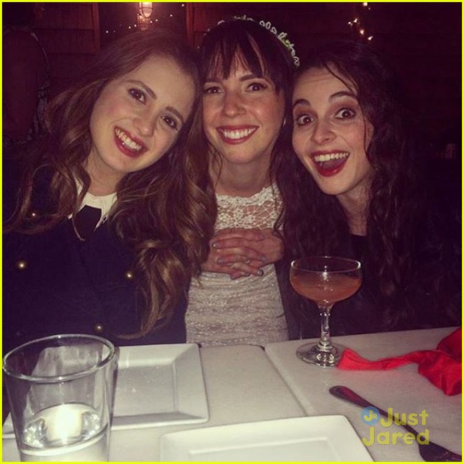 Laura & Vanessa Marano Attend 'iCarly' Stars Danielle Morrow & Jeremy ...
