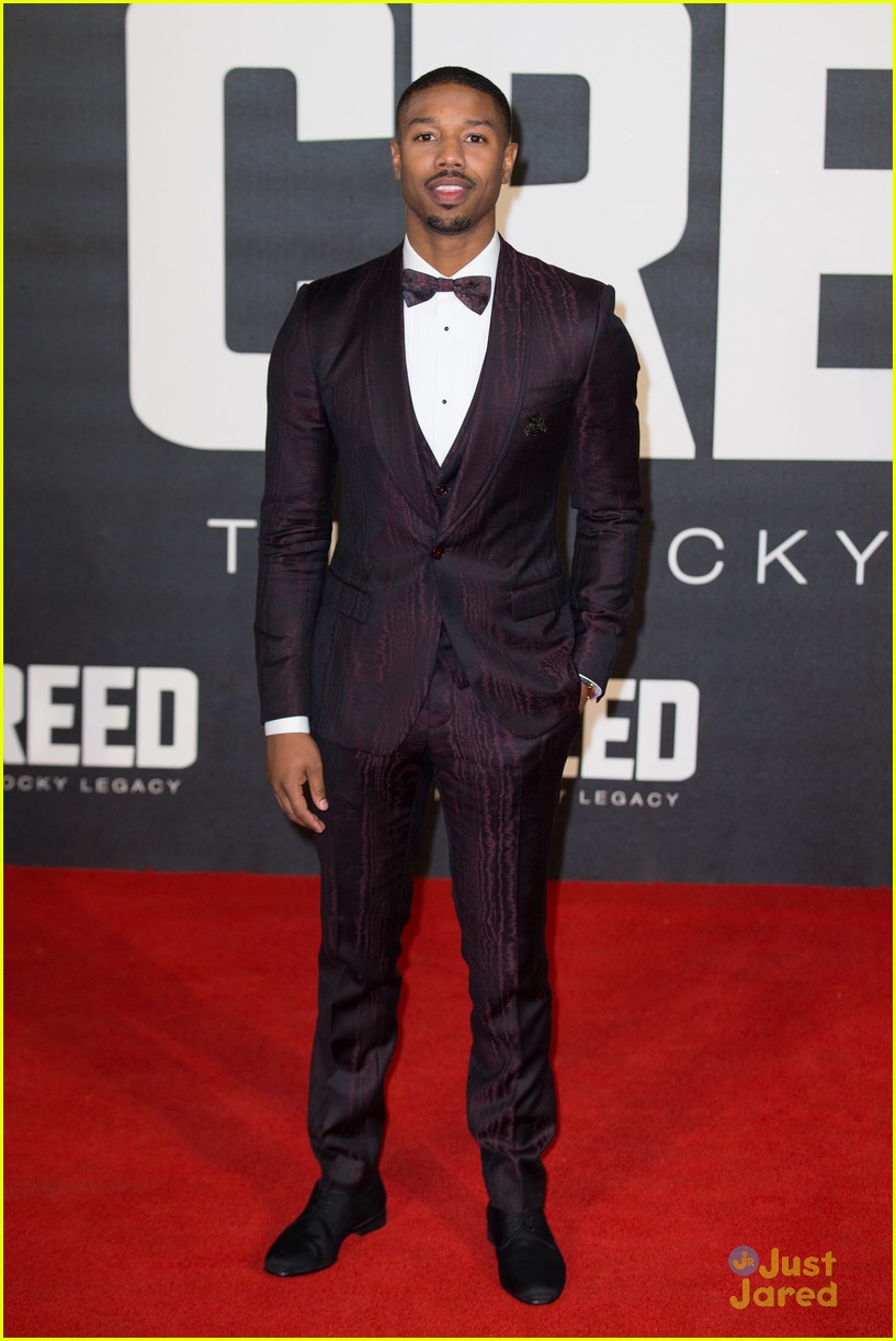 Fleur East Supports Michael B. Jordan At 'Creed' UK Premiere | Photo ...