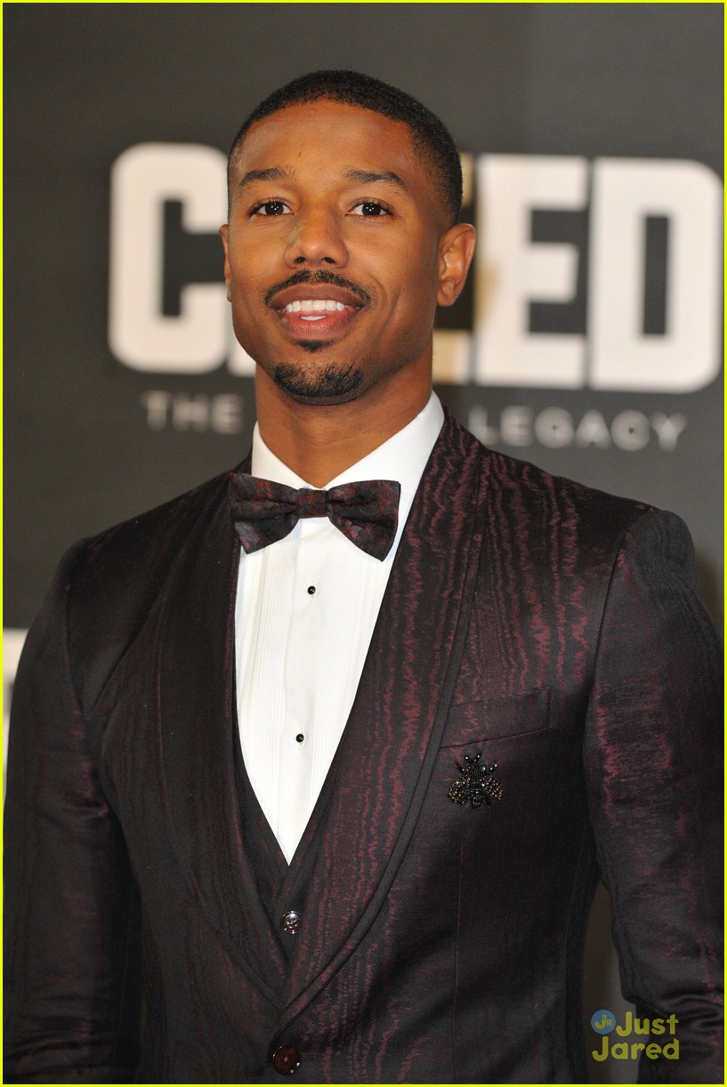 Fleur East Supports Michael B. Jordan At 'Creed' UK Premiere | Photo ...