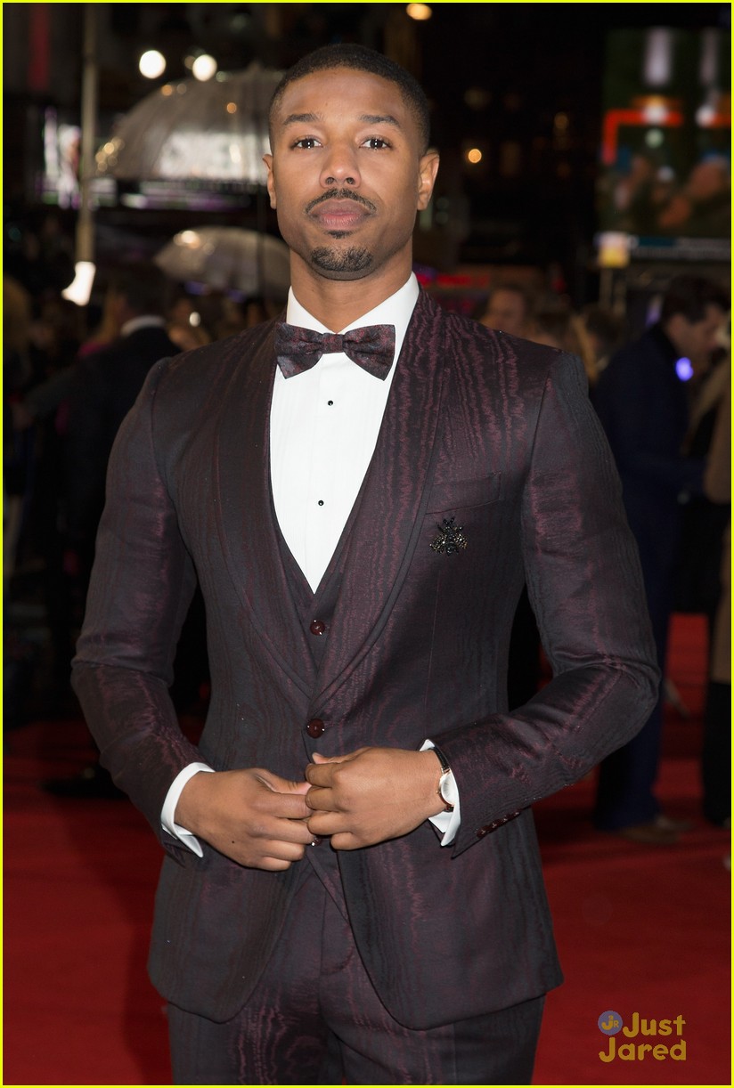 Fleur East Supports Michael B. Jordan At 'Creed' UK Premiere | Photo ...