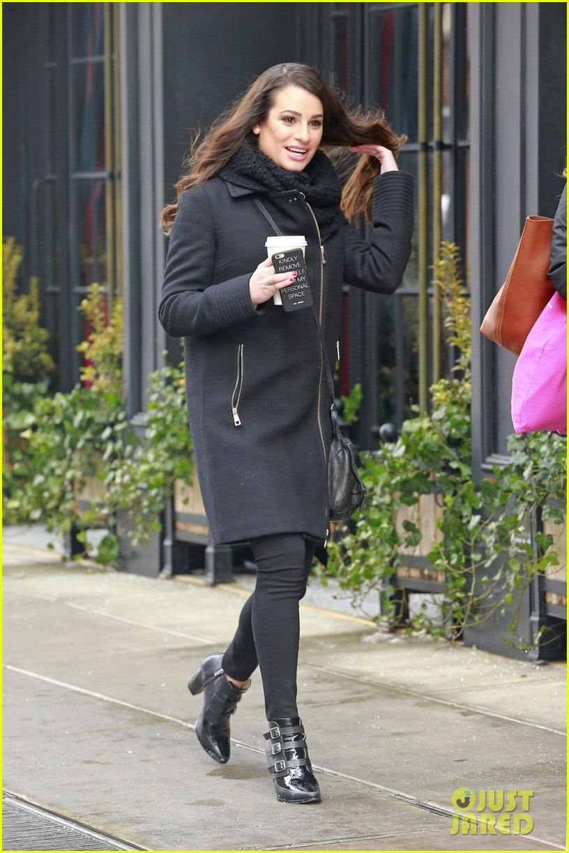 Lea Michele Gets Cozy With Her Longtime BFF Jonathan Groff | Photo ...