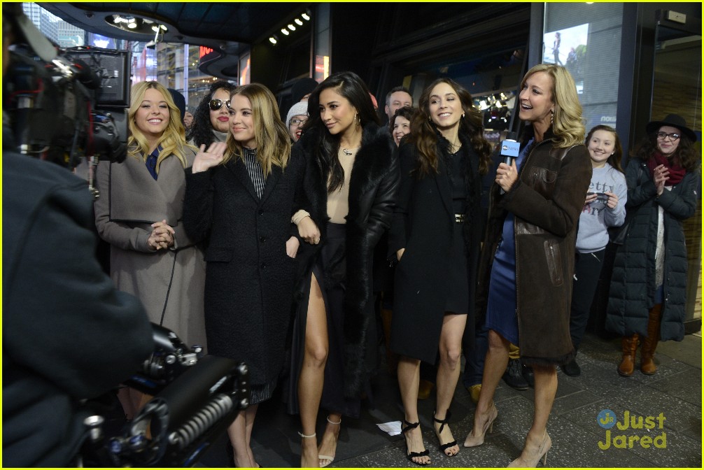 The 'Pretty Little Liars' Cast Wraps Up Promo in NYC on 'Good Morning ...