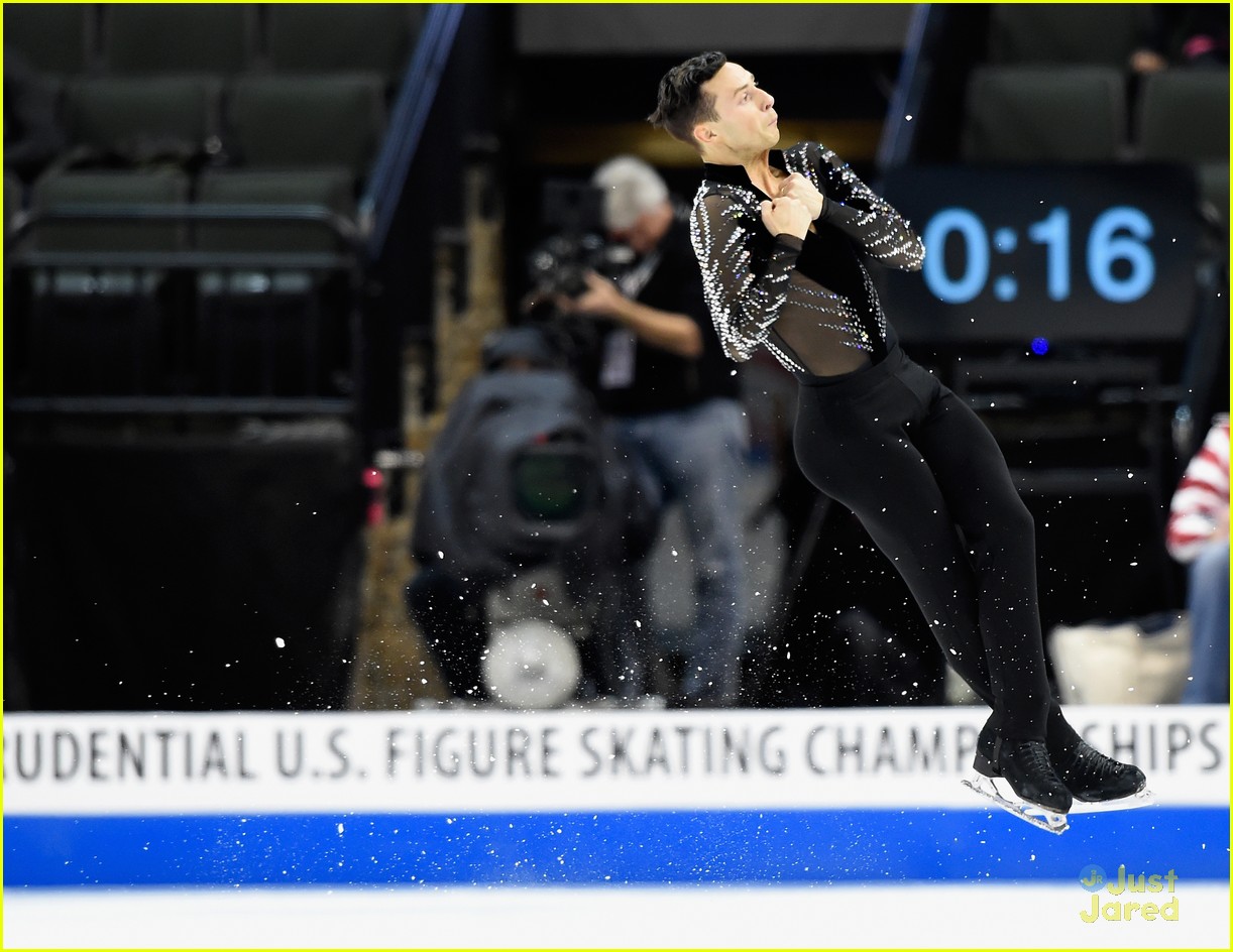 Full Sized Photo of adam rippon max aaron gold silver mens us nationals ...