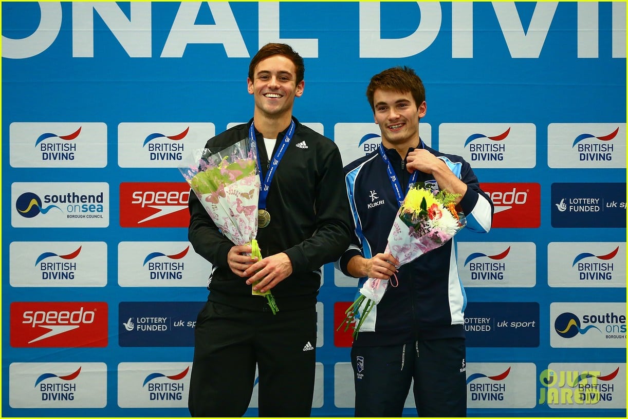 Tom Daley Wins Double Gold at National Diving Cup Competition in ...