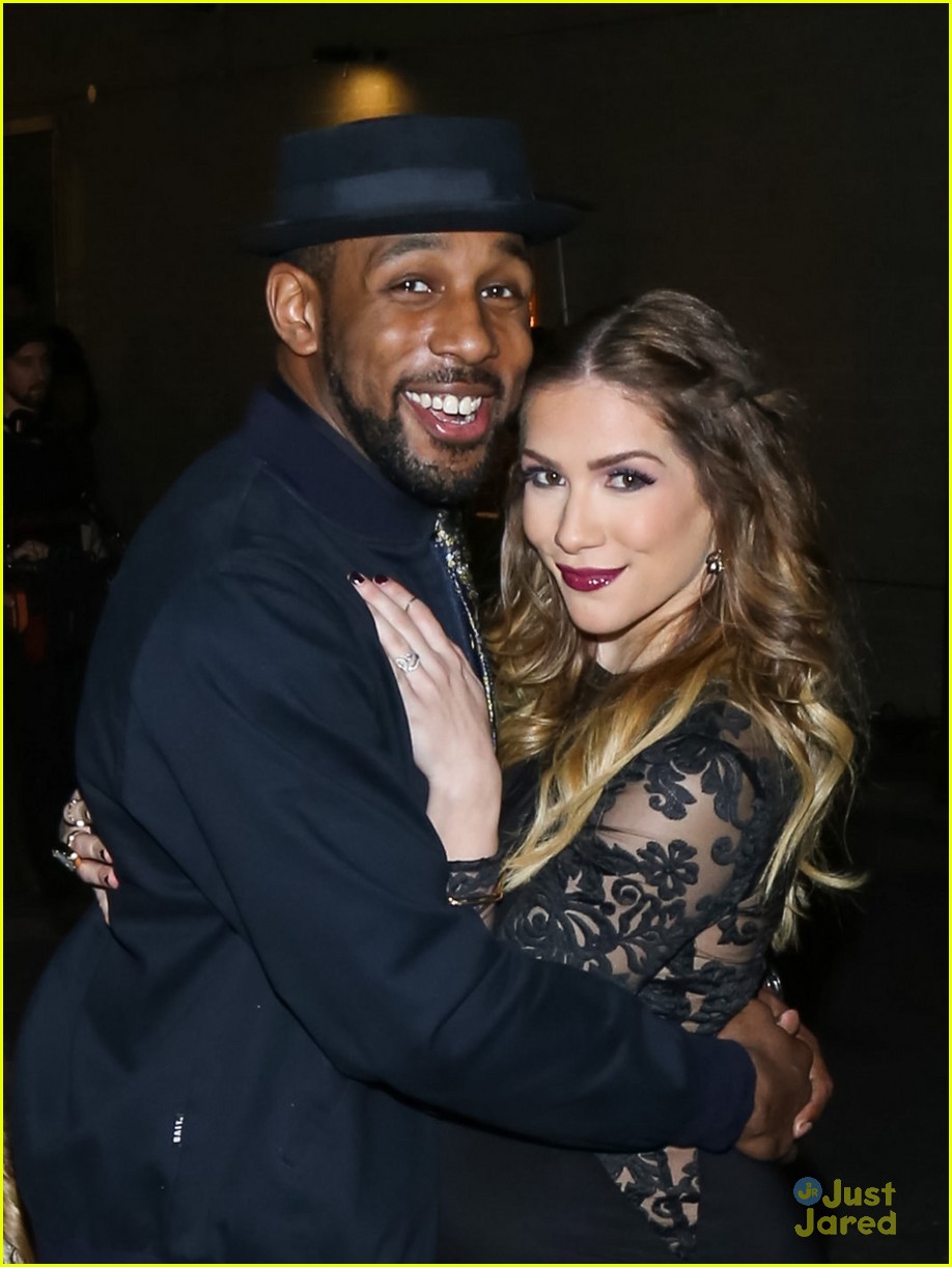 Full Sized Photo of allison holker twitch boss baby shower weslie funny ...