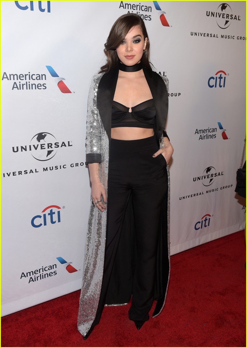 Hailee Steinfeld & DNCE Meet Up at Grammys 2016 After Party | Photo ...