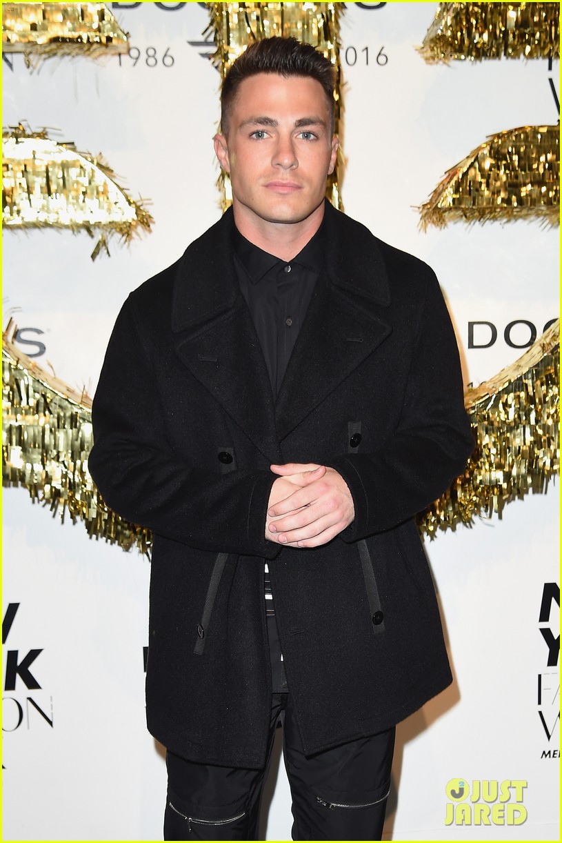 Jake Robinson & Colton Haynes Both Hit Up New York Men's Fashion Week ...