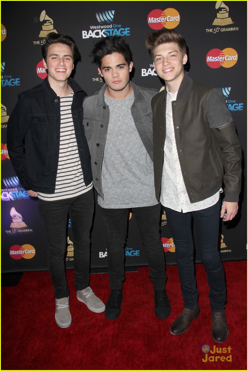 Jordan Fisher, Max & Roshon Hit Radio Row During Grammys Weekend ...
