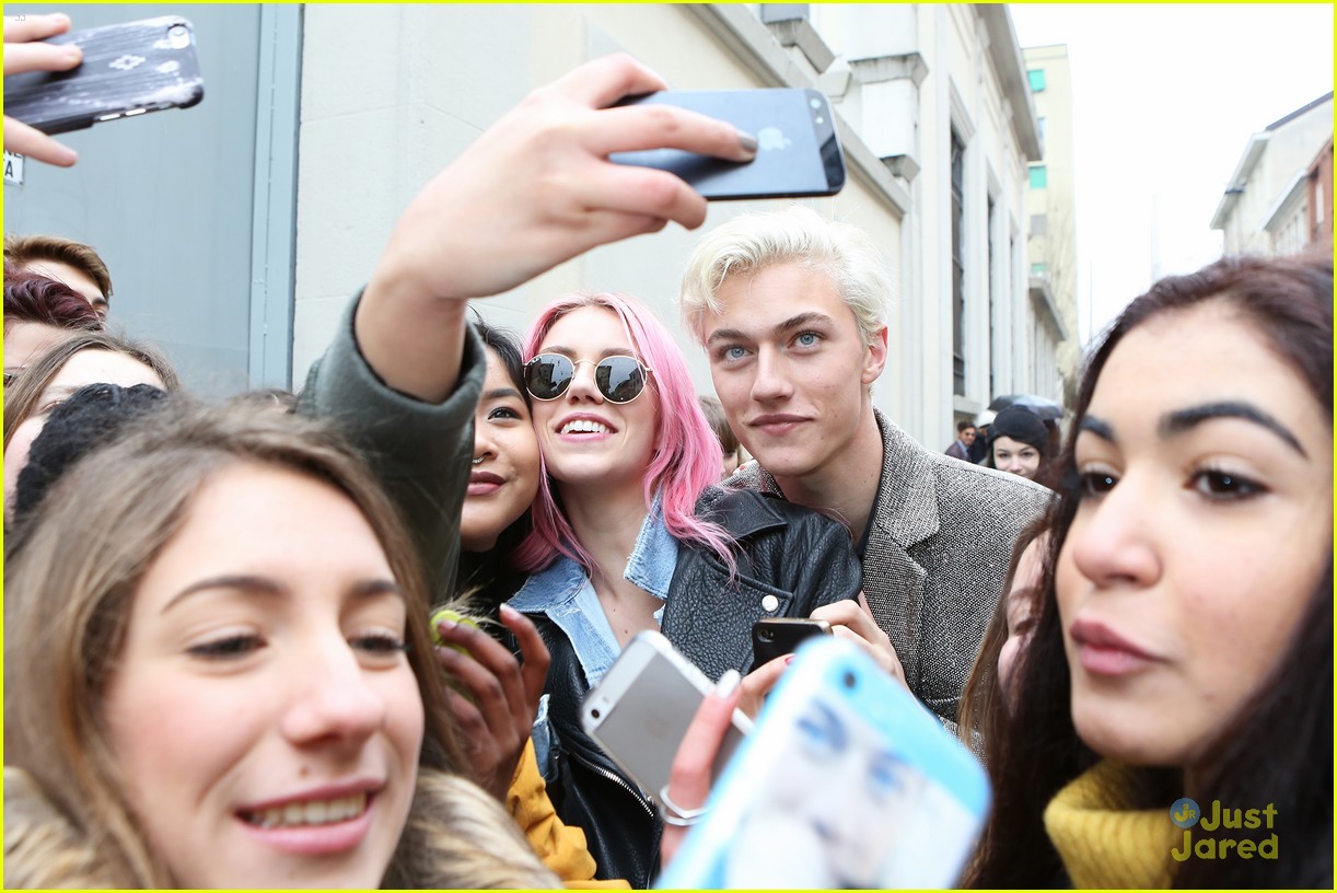 Lucky Blue Smith & Sister Pyper America Hit Milan Fashion Week Together ...