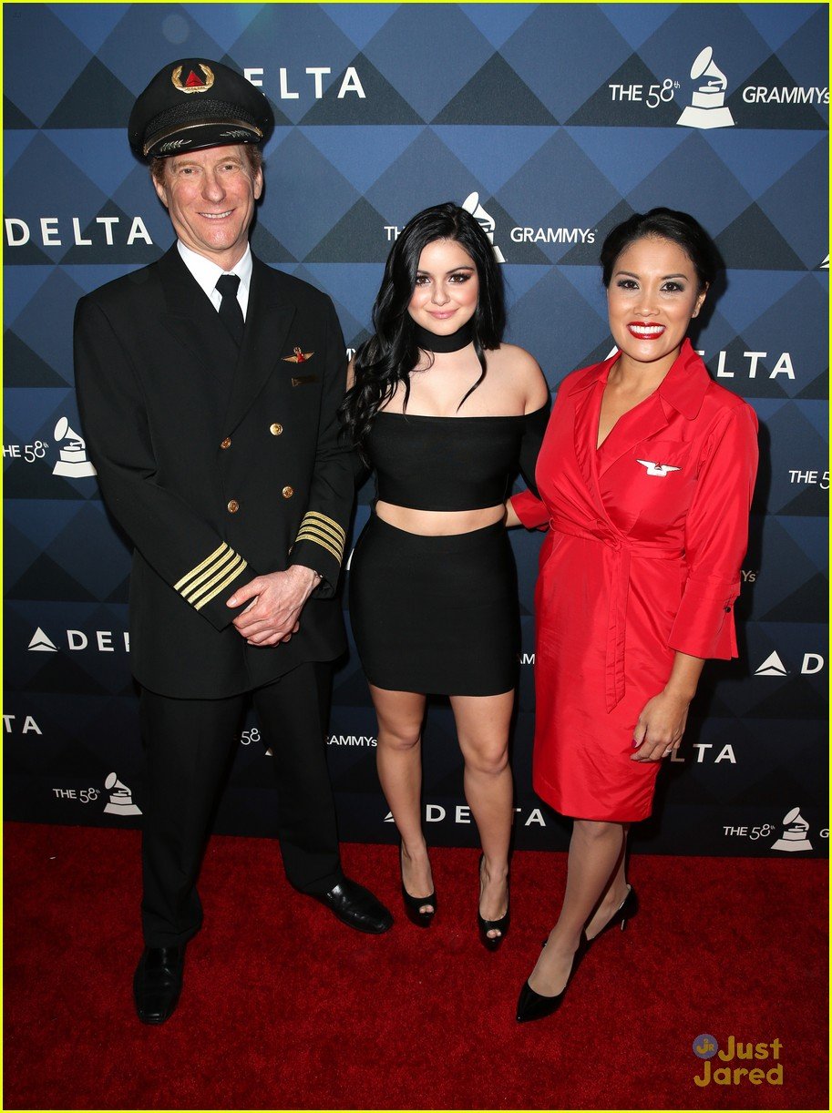 Victoria Justice & Ariel Winter Hit Delta Air Lines' Pre Grammy ...