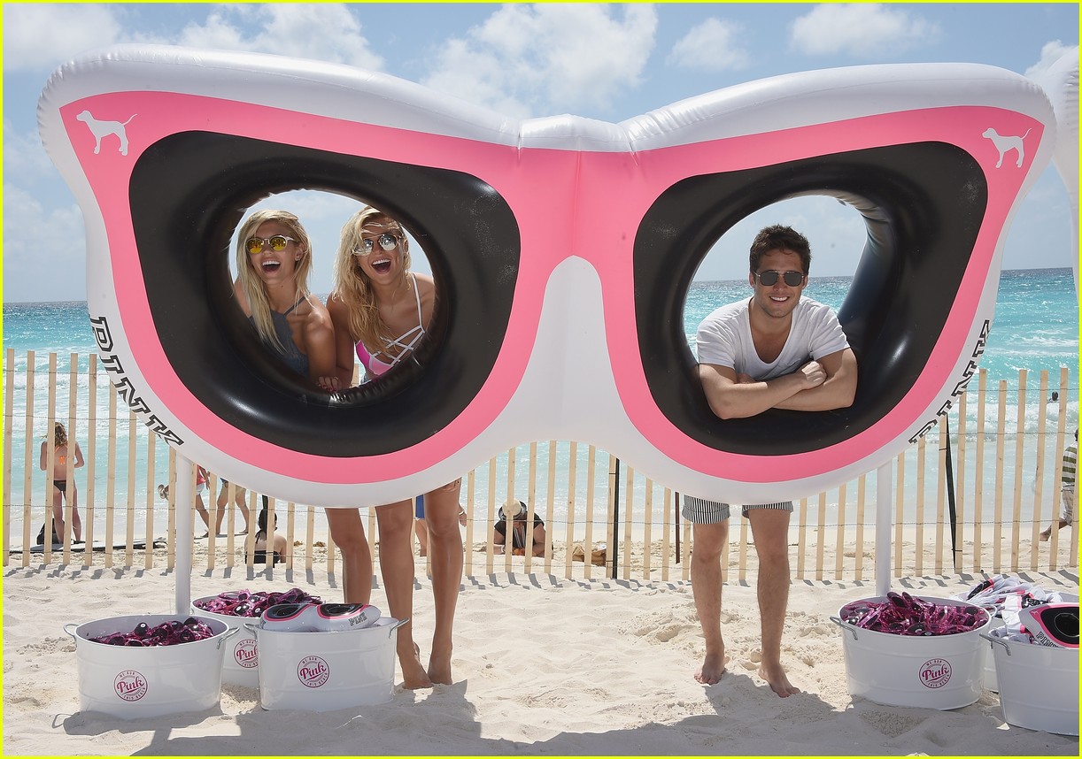 Diego Boneta Lives the Spring Break Dream at Pink Nation's Beach Party ...