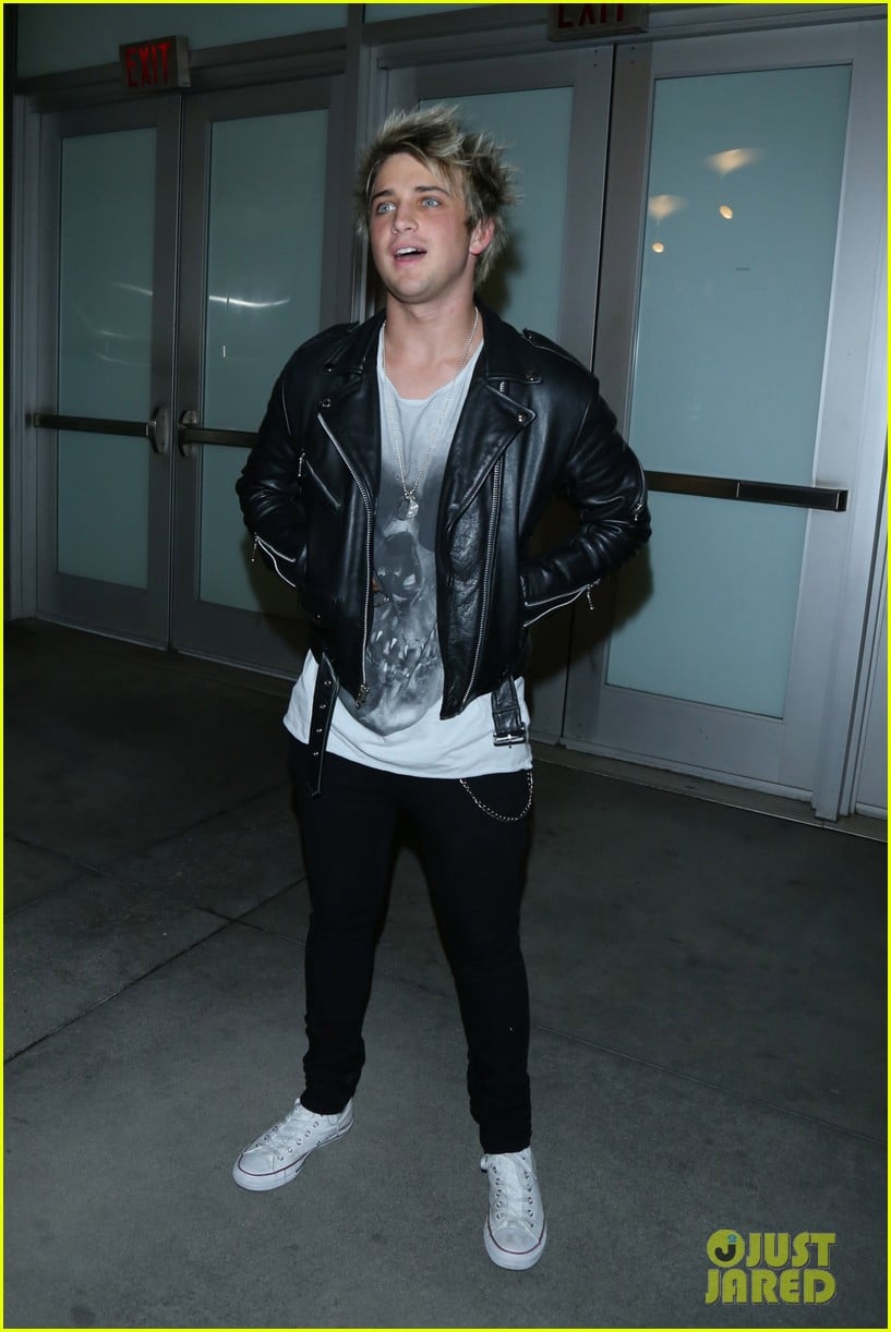 American Idol's Dalton Rapattoni Checks Out a Movie on His Night Off ...