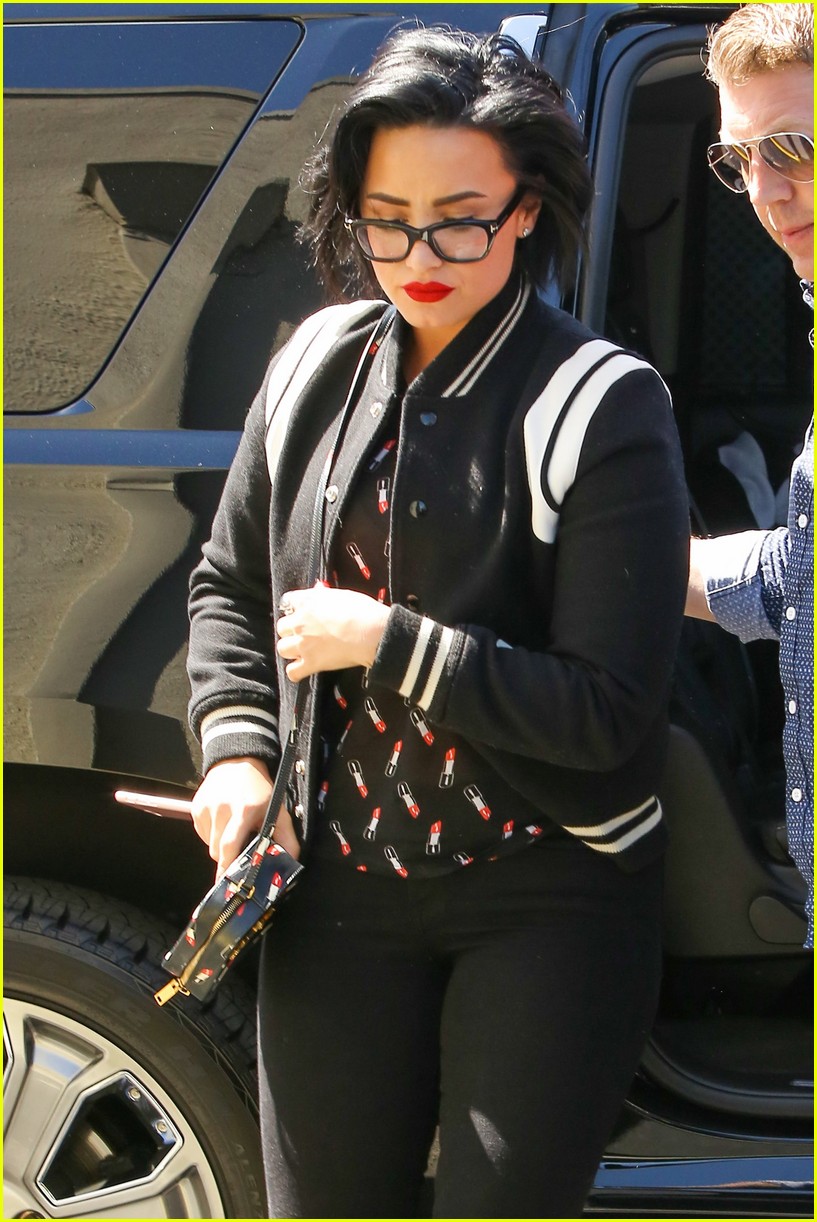 Demi Lovato & Nick Jonas Leave Studio Together Before Tour Kickoff ... Demi Lovato & Nick Jonas Leave Studio Together Before Tour Kickoff ...