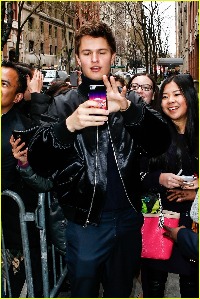 Ansel Elgort Tackles Live Dance Challenge on 'Live! With Kelly ...