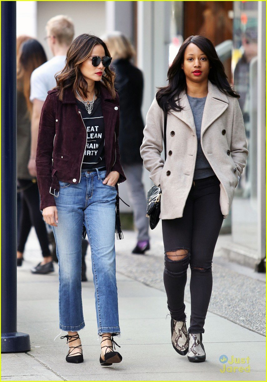 Monique Coleman & Jamie Chung Check Out Vancouver During 'Miranda's ...