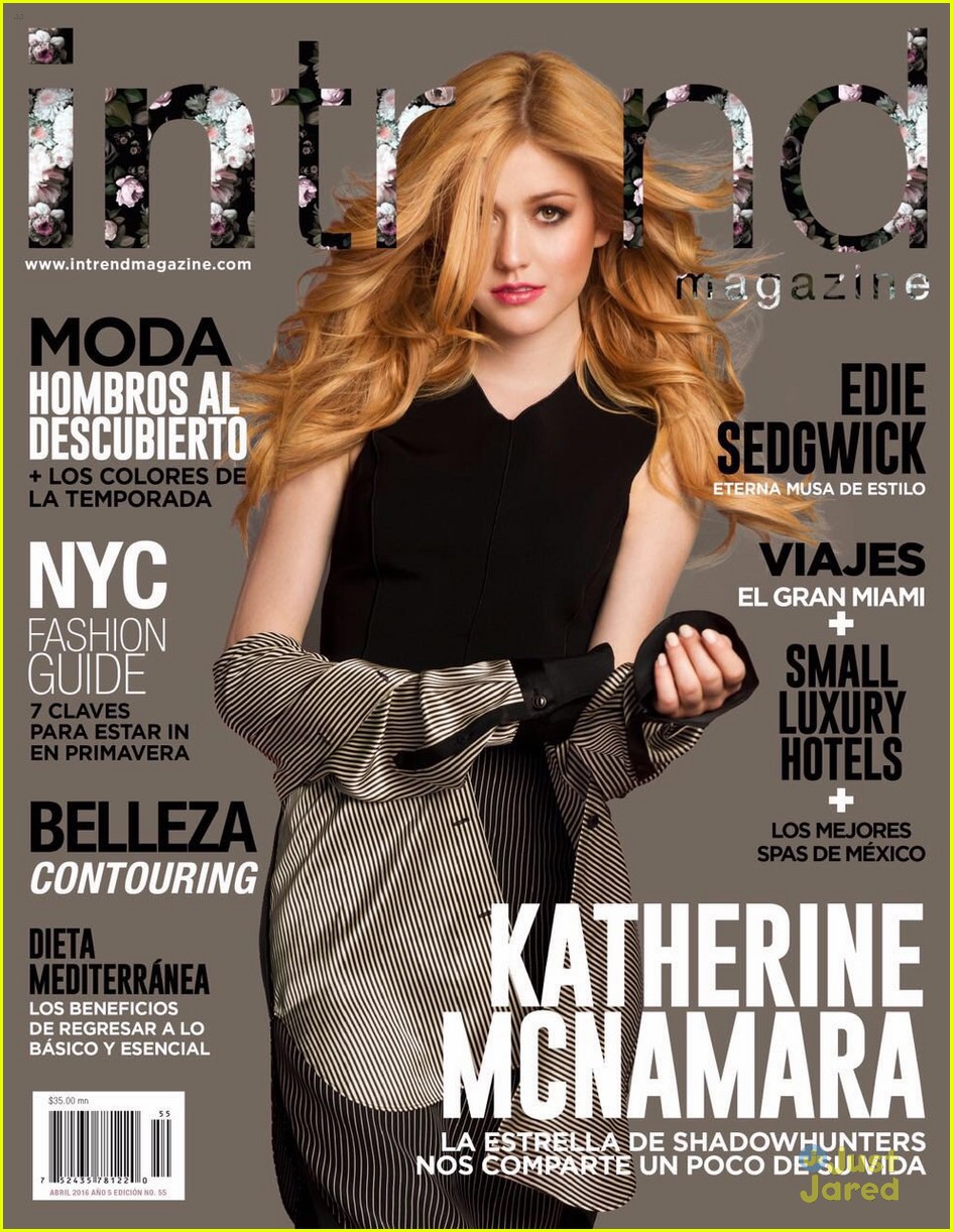 Katherine McNamara Grabs Two Covers For 'In Trend' Mag's April Issue ...