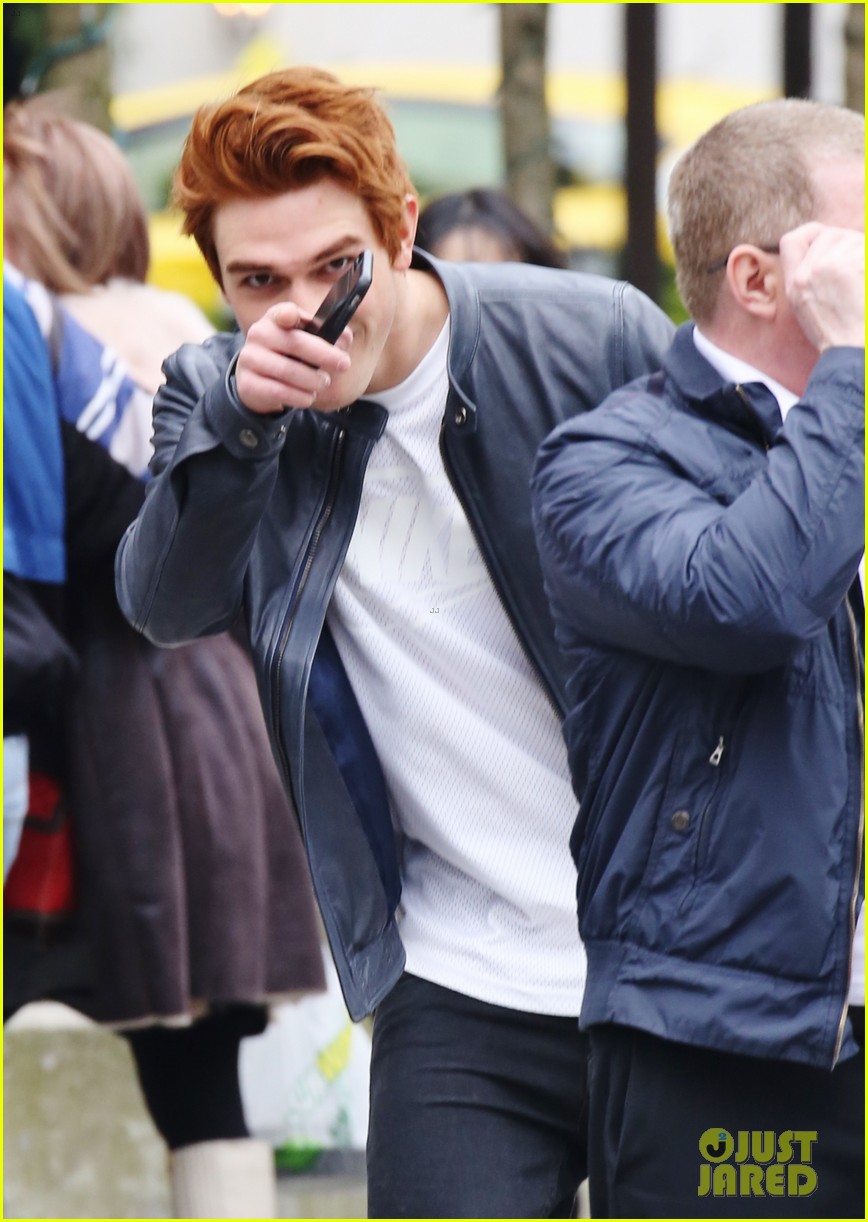 Full Sized Photo of kj apa red hair archie vancouver 12 | KJ Apa Shows ...