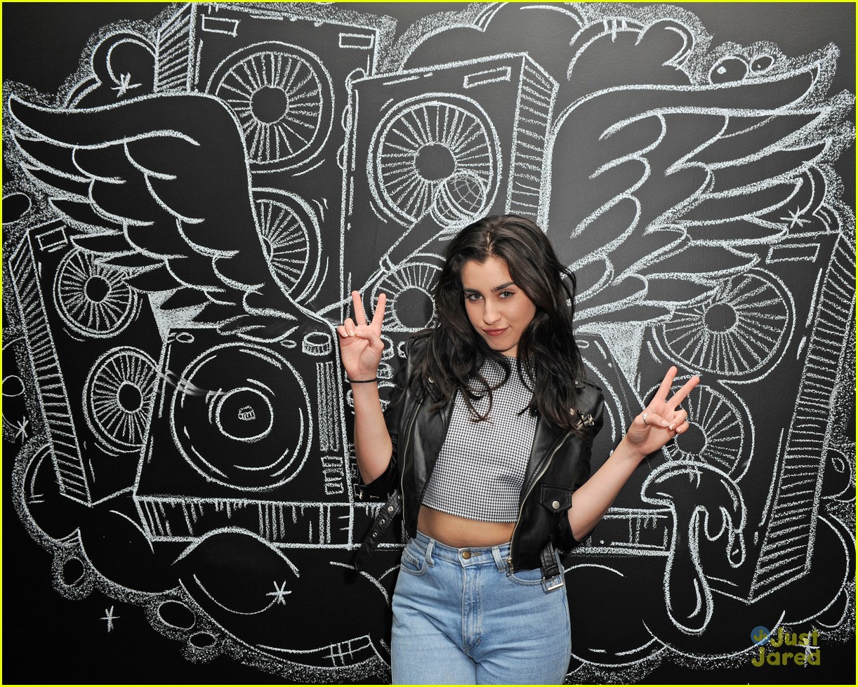 Fifth Harmony's Lauren Jauregui Visits Dad Michael at Y-100 Radio in ...
