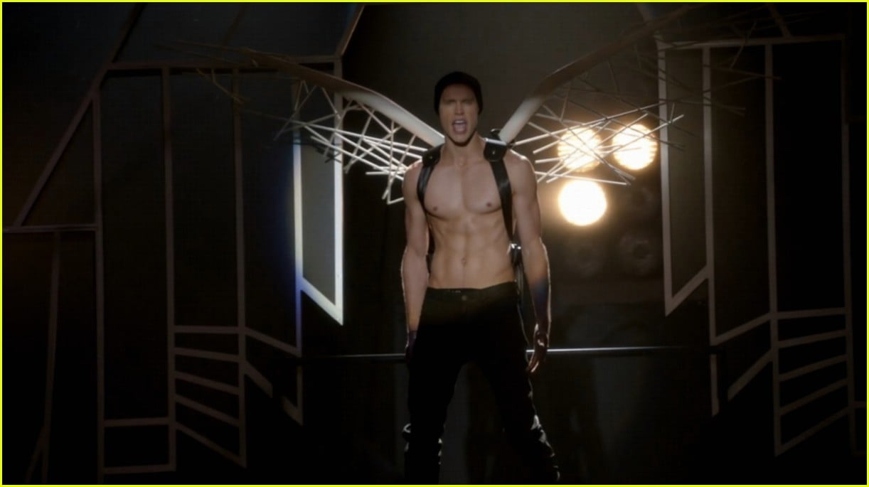 Full Sized Photo Of Chord Overstreet Six Pack Abs Shirtless Selfie 12