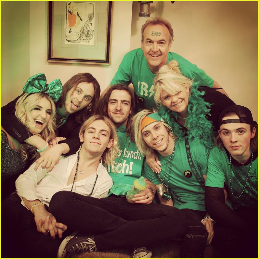 R5 Celebrate St. Patrick's Day While Wrapping 'Sometime Last Night ...