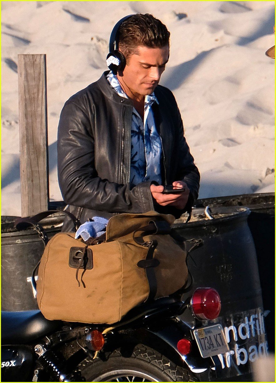 Full Sized Photo of zac efron new look filming baywatch 20 | Zac Efron ...