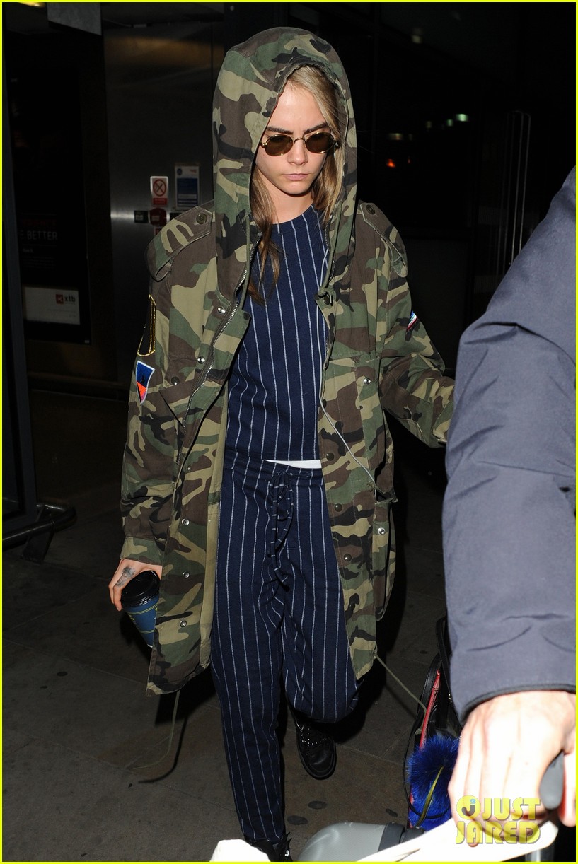 Cara Delevingne Joins Lady Garden Fun Run In Support Of Gynaecological ...